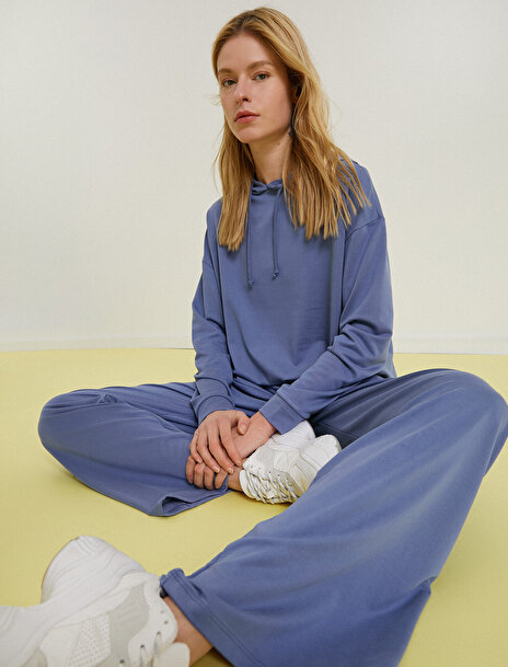 Koton Kadın Respect Life - Yaşama Saygı - Geniş Paça Eşofman Altı Koton Kadın Respect Life - Yaşama Saygı - Geniş Paça Eşofman Altı