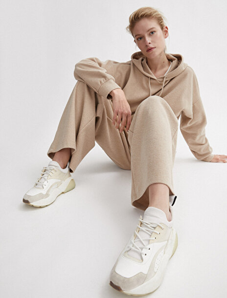 Koton Kadın Genis Paça Pamuklu Esofman Alti