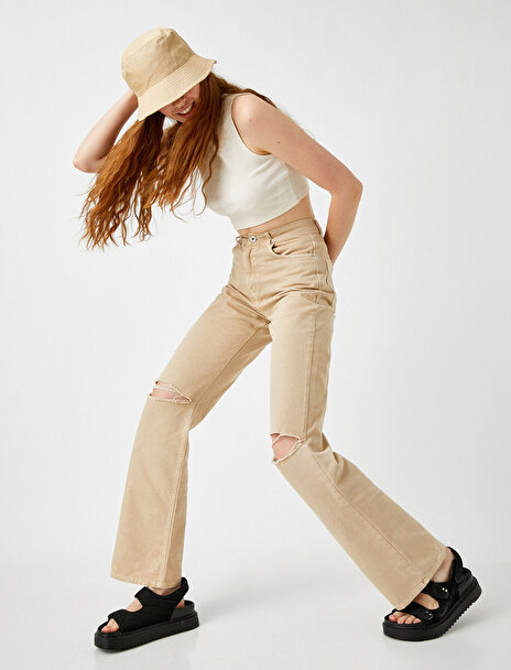 Koton Ole Genç Kız Wide Leg Pantolon