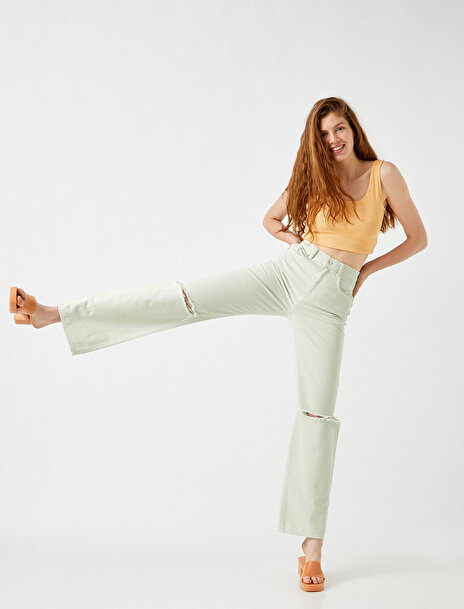 Koton Ole Genç Kız Wide Leg Pantolon