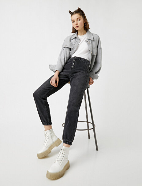 Koton Ole Genç Kız Jogger Kot Pantolon