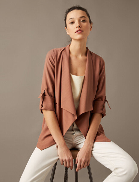 Koton Kadın Beli Bağlamalı Ceket