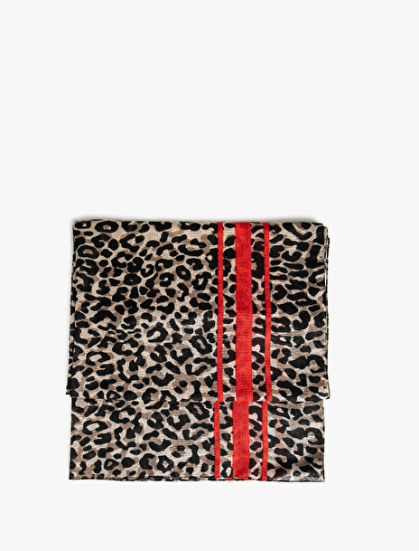 Koton Kadın Leoparlı Şal Desenli