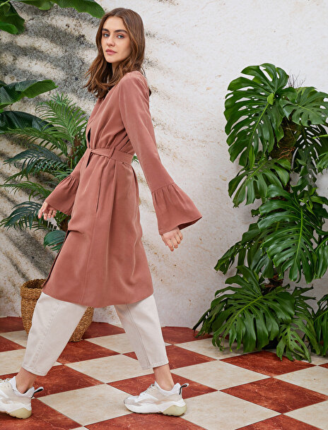 Koton Kadın Kemerli Kimono