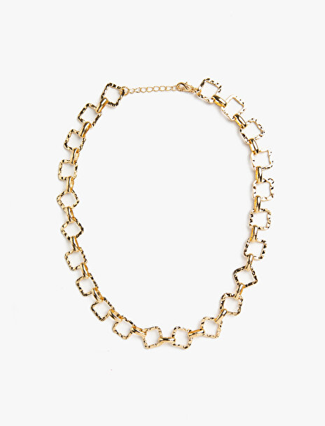 Koton Kadın Zincir Kolye Geometrik Şekilli Koton Kadın Zincir Kolye Geometrik Şekilli