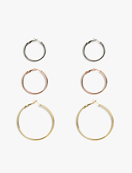 Koton Kadın Halka Küpe Seti