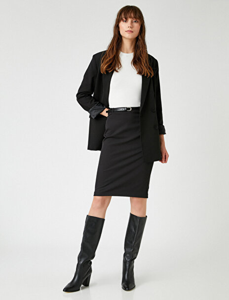 Koton Kadın Kalem Etek Midi