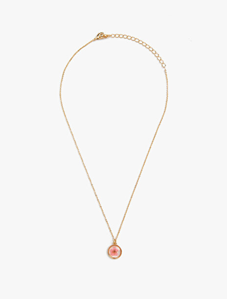 Koton Kadın Çiçek Detaylı Kolye