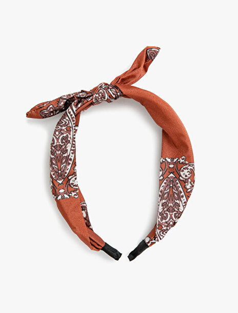 Koton Kadın Çiçekli Fiyonklu Taç