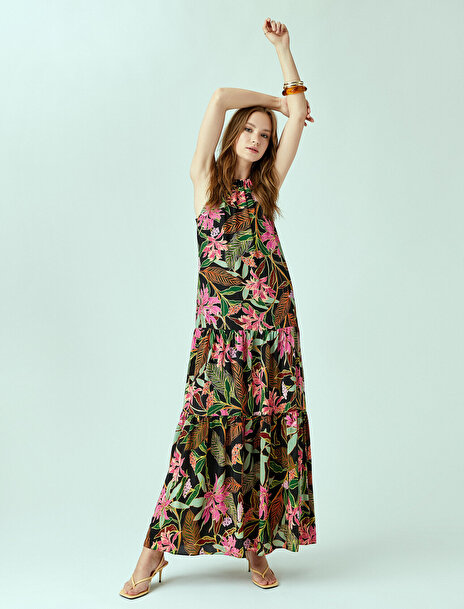 Koton Kadın Çiçekli Yazlık Elbise