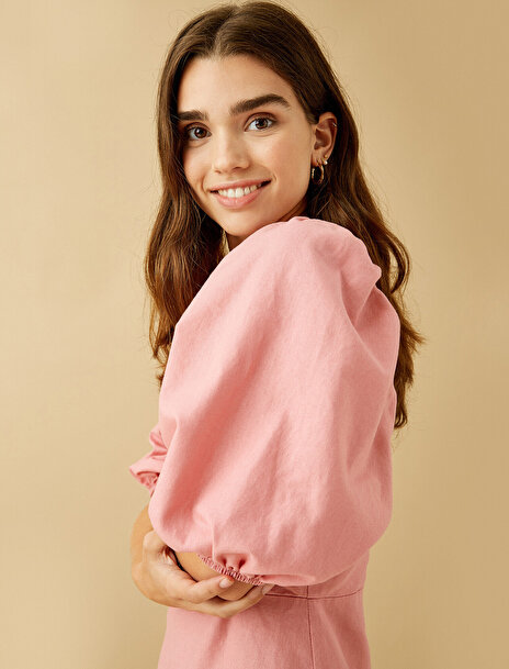 Koton Kadın Kısa Kollu Elbise Mini