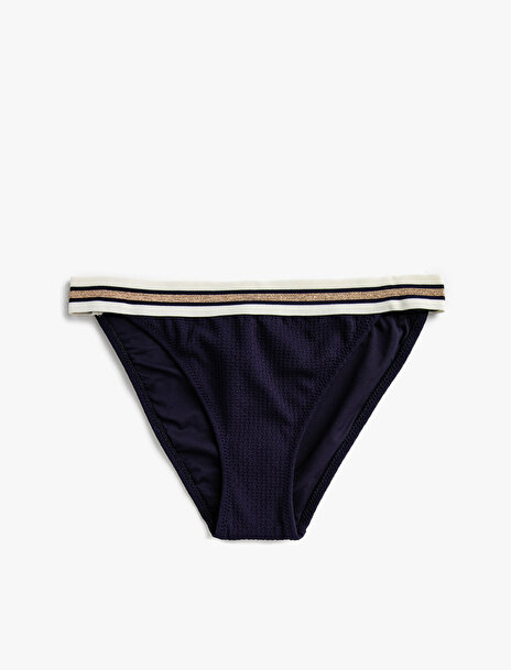 Koton Kadın Beli Çizgili Bikini Altı