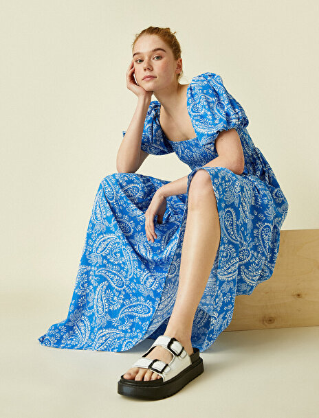 Koton Kadın Prenses Kollu Elbise