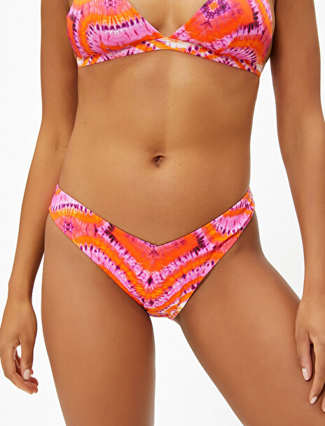 Koton Kadın Tie Dye Desenli Bikini Altı
