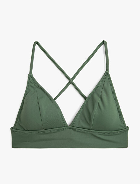 Koton Kadın Sırt Detaylı Bikini Üstü