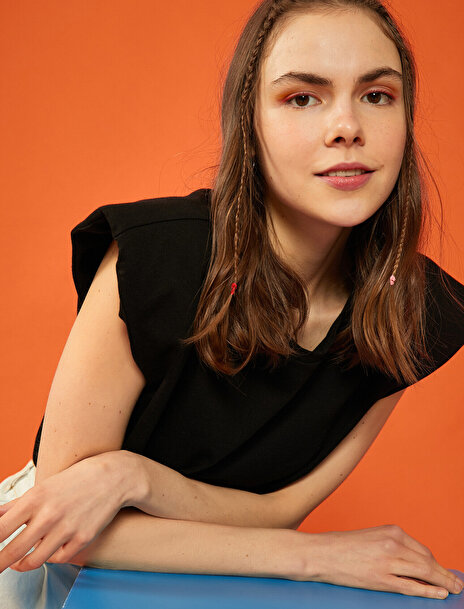 Koton Ole Genç Kız Vatkalı Tişört