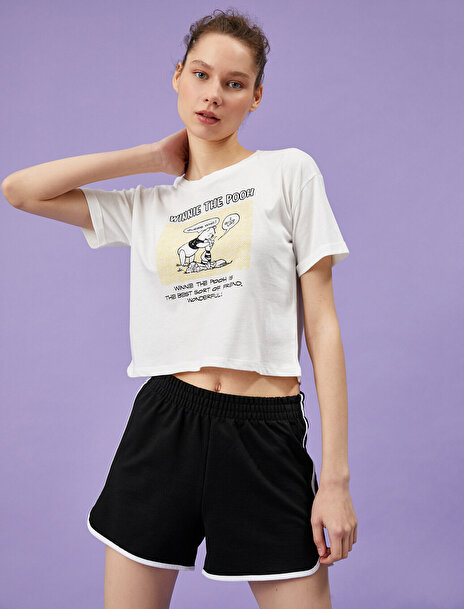 Koton Ole Genç Kız Winnie The Pooh Tişört Lisanslı Pamuklu