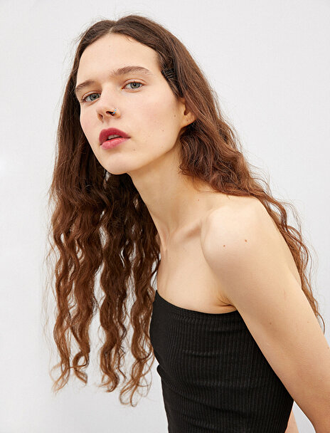 Koton Ole Genç Kız Straplez Tanktop Fitilli