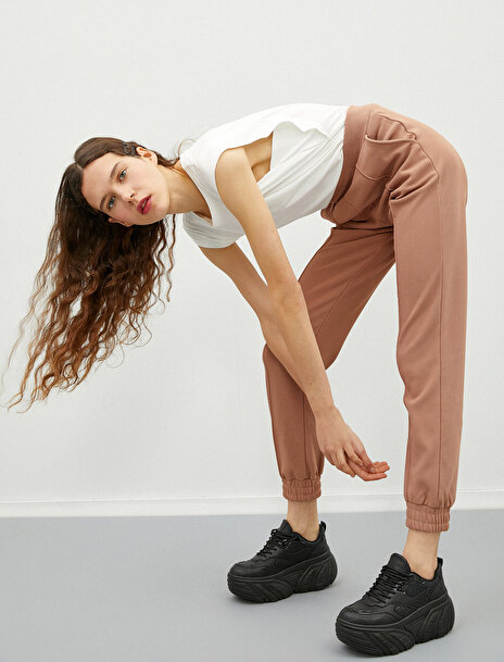 Koton Ole Genç Kız Jogger Eşofman Altı Koton Ole Genç Kız Jogger Eşofman Altı