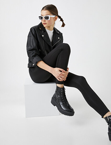 Koton Ole Genç Kız Normal Bel Tayt