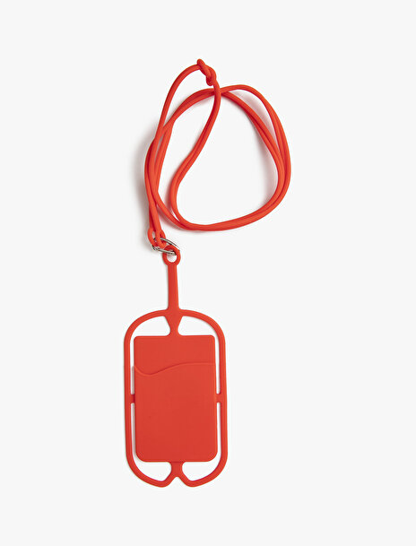 Koton Kadın Telefon Kılıfı Boyundan Askılı Slikonlu Koton Kadın Telefon Kılıfı Boyundan Askılı Slikonlu