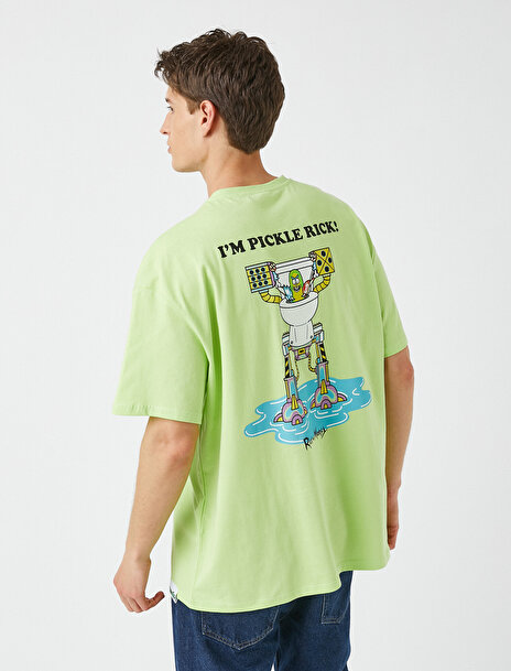 Koton Erkek Rick and Morty Tişört Lisanslı Pamuklu Oversize Koton Erkek Rick and Morty Tişört Lisanslı Pamuklu Oversize