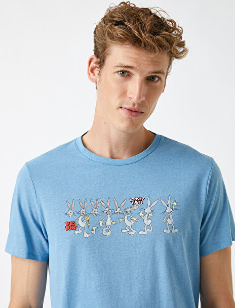 Koton Erkek Looney Tunes Tişört Lisanslı Baskılı