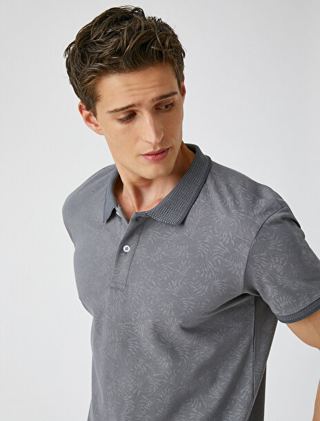 Koton Erkek Polo Yaka Tişört Pamuklu