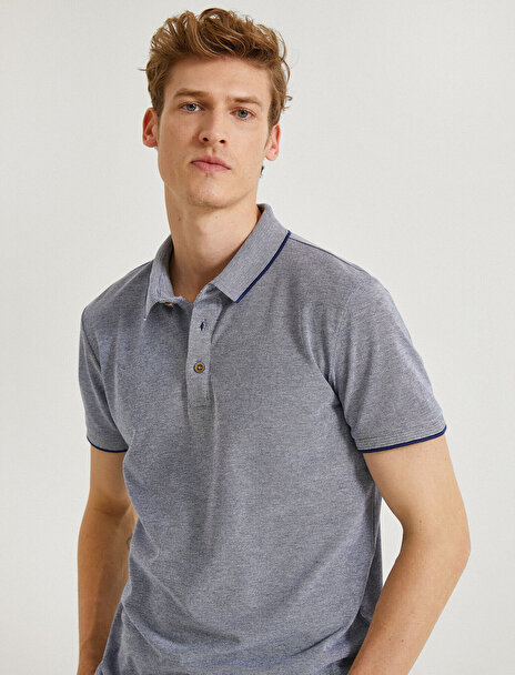 Koton Erkek Polo Yaka Tişört Kısa Kollu Pamuklu