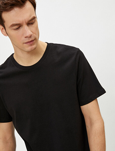 Koton Erkek Bisiklet Yaka Tişört Basic Pamuklu Kısa Kollu Regular Fit Koton Erkek Bisiklet Yaka Tişört Basic Pamuklu Kısa Kollu Regular Fit