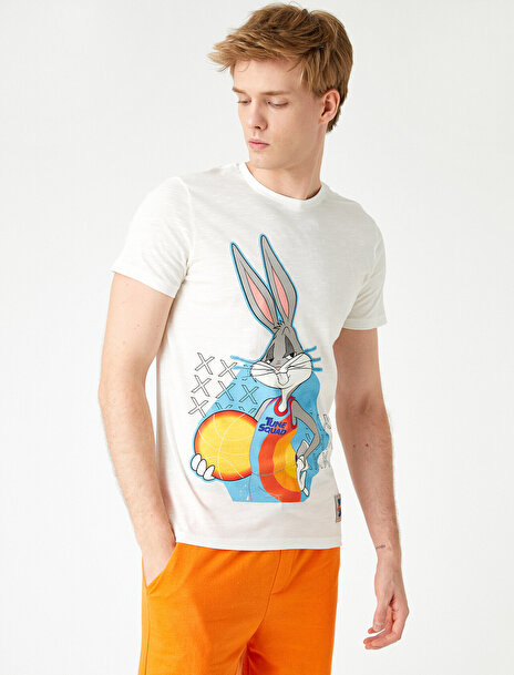 Koton Erkek Bugs Bunny Tişört Lisanslı Baskılı