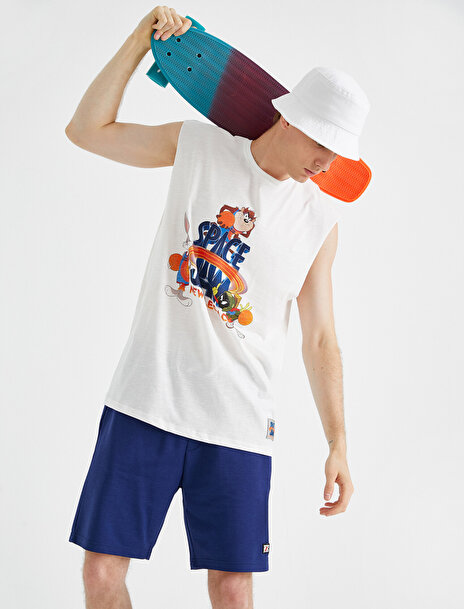 Koton Erkek Space Jam Atlet Lisanslı Pamuklu Koton Erkek Space Jam Atlet Lisanslı Pamuklu