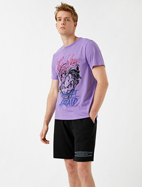 Koton Erkek Joker Tişört Warner DC Lisanslı Baskılı