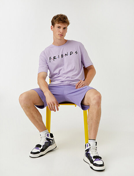 Koton Erkek Friends Tişört Lisanslı Baskılı
