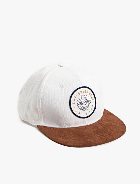 Koton Erkek İşlemeli Şapka