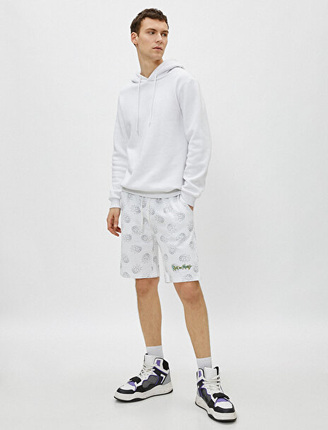 Koton Erkek Rick and Morty Şort Lisanslı Pamuklu