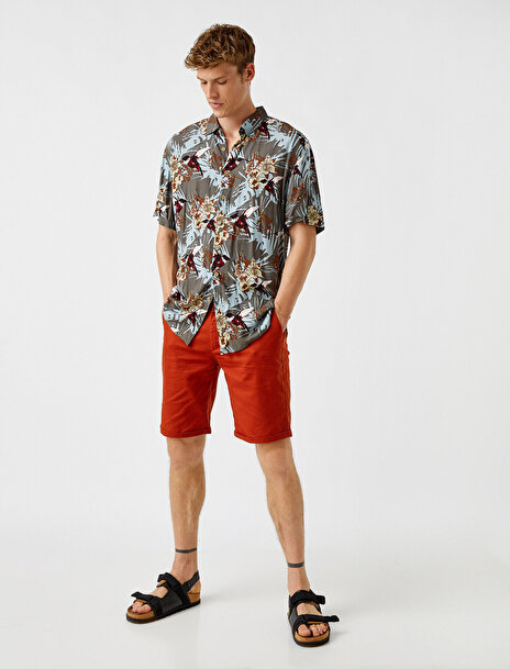 Koton Erkek Keten Şort