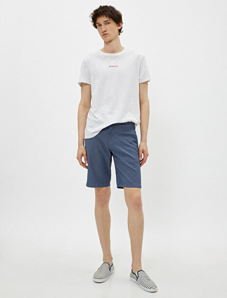 Koton Erkek Chino Şort Pamuklu