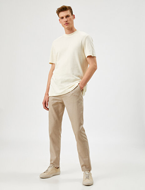 Koton Erkek Poplin Pantolon Chino