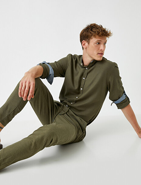 Koton Erkek Keten Karışımlı Pantolon