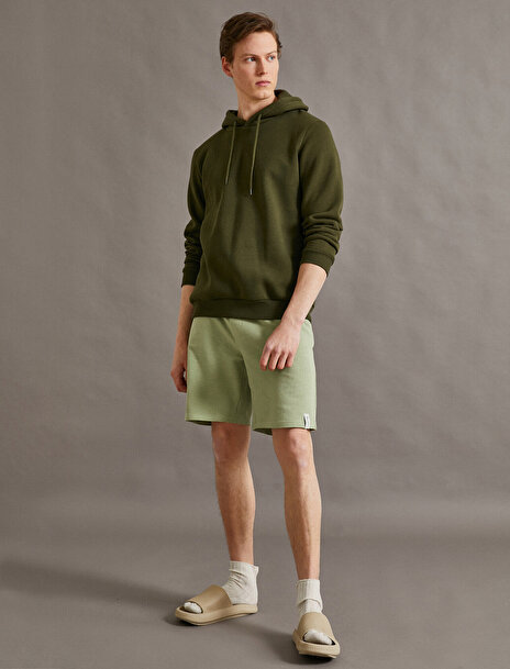 Koton Erkek Cepli Şort Pamuklu Paça Ucu Etiketli