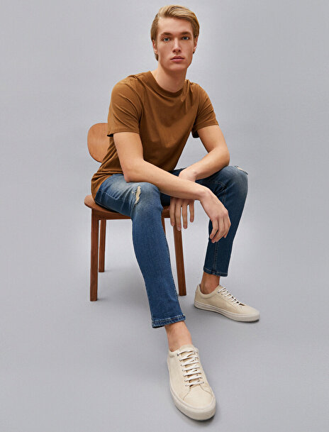 Koton Erkek Super Skinny Fit Kot Pantolon - Justin Jean