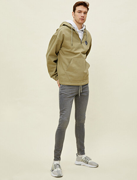 Koton Erkek Super Skinny Fit Kot Pantolon - Justin Jean