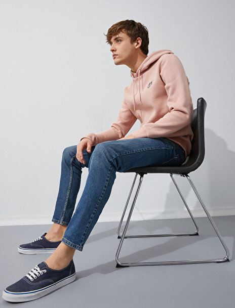 Koton Erkek Tapered Fit Kot Pantolon - Joe Jean