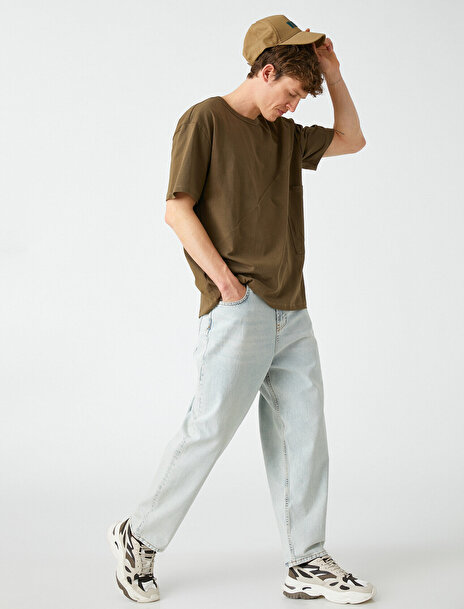 Koton Erkek Loose Fit Jean Pantolon - Steve Jean