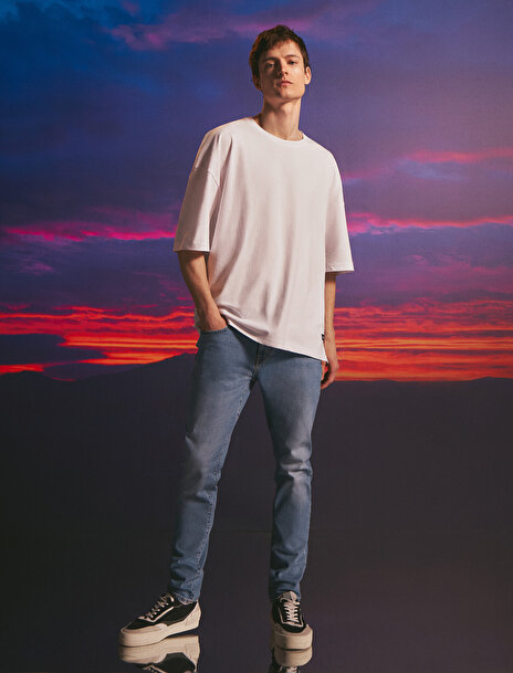 Koton Erkek Relax Fit Kot Pantolon - Robert Jean Koton Erkek Relax Fit Kot Pantolon - Robert Jean