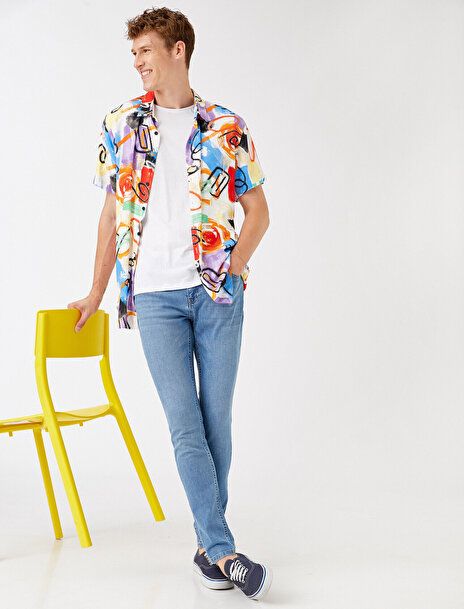 Koton Erkek Super Skinny Fit Kot Pantolon - Justin Jean