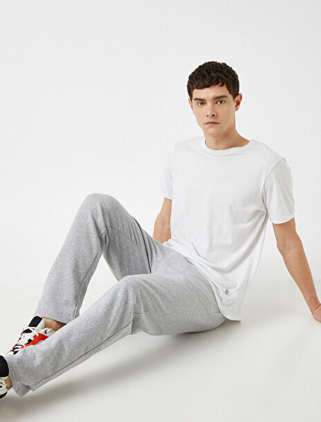 Koton Erkek Slim Straight Fit Beli Baglamali Cepli Esofman Alti Koton Erkek Slim Straight Fit Beli Baglamali Cepli Esofman Alti