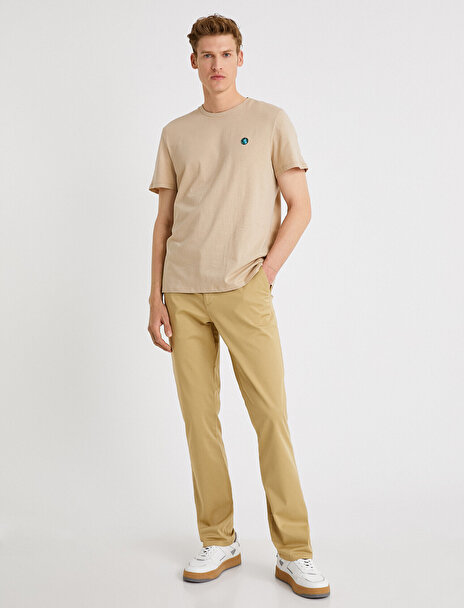 Koton Erkek Cepli Pantolon Pamuklu Basic