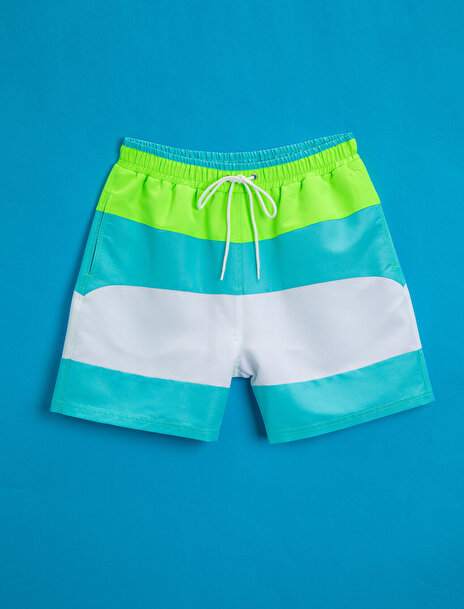 Koton Erkek Renk Bloklu Mayo